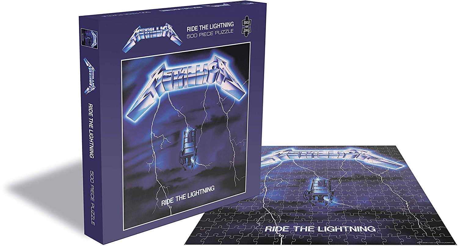 Metallica - Ride The Lightning 500 Piece Puzzle – Provo's Vintage Groove