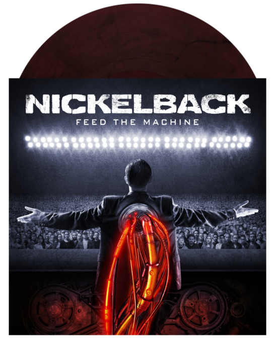 Feed The Machine (Limited Edition, Red & Black Marble Colored Vinyl, D ...